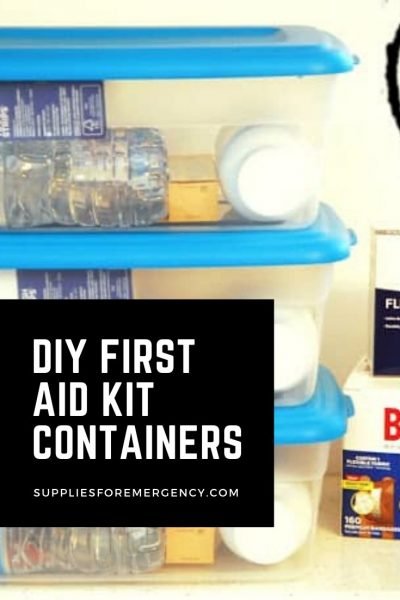 First Aid Kit Container Ideas | Supplies for Emergencies